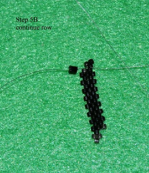 Queenie's Beads: Russian Leaf Done in Peyote Part 1