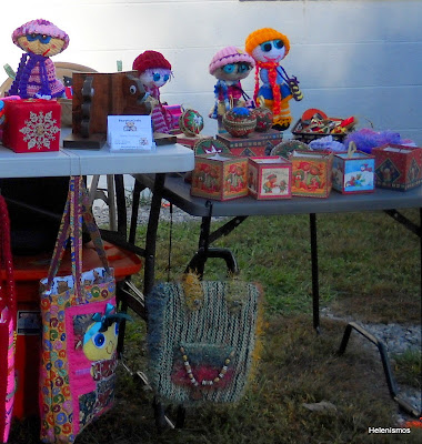 Helenismos: Selling crafts at a Church Bazaar