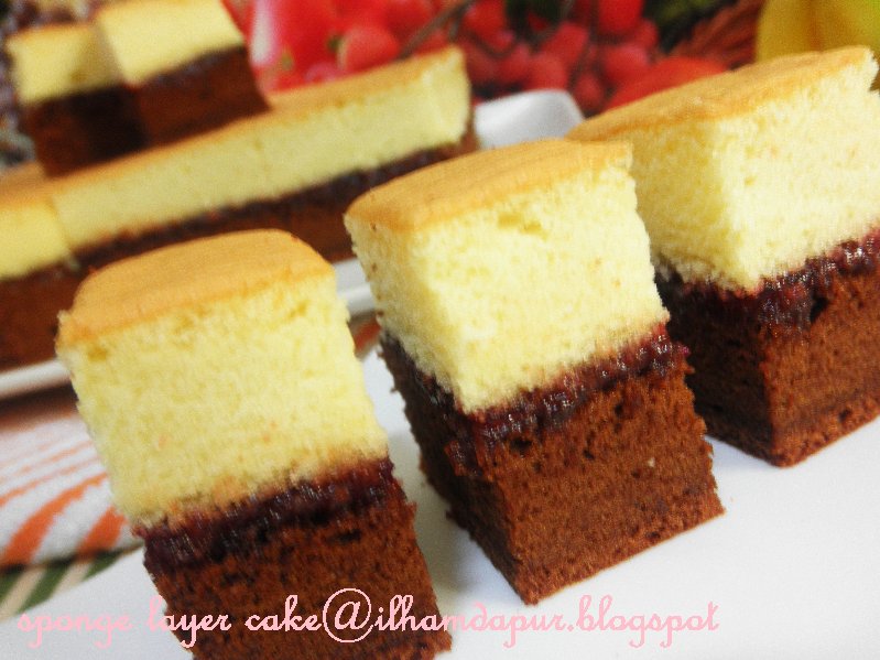 Ilham Dapur: Sponge Layer Cake