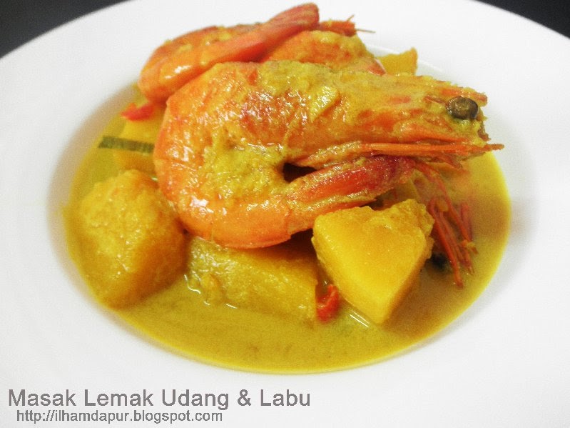 Masak Lemak Labu Kuning Mat Gebu - Milo Radmilo