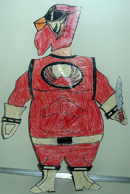 Kickin' Asphalt Momma: Power Ranger Turkey