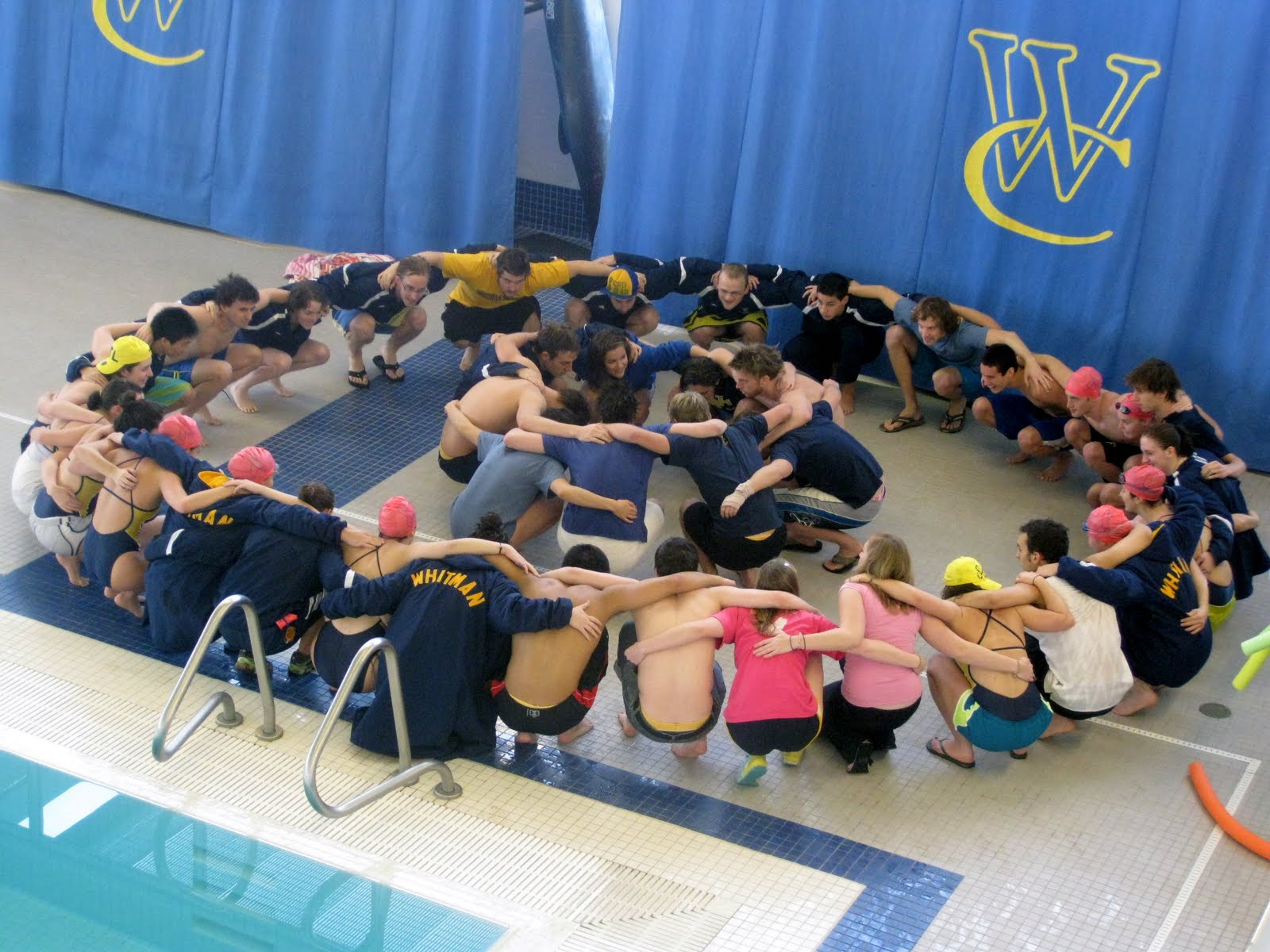 Whitman Swimming: Cheer!