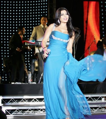 Haifa World: Photos of Haifa Wahbi in her latest concert in 2008 in ...