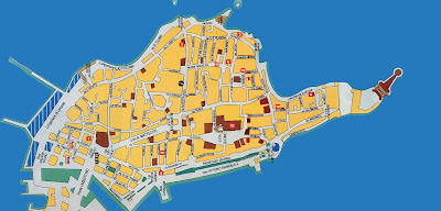 Pianta delle chiese in Ortigia | GalleriaRoma Siracusa