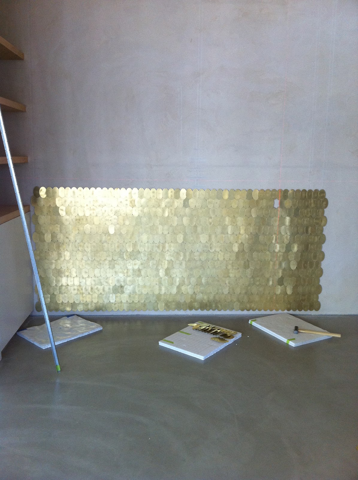 Erica Tanov: Wall of Gold....
