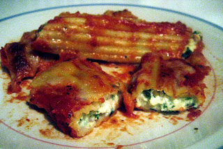 Chicken Spinach Manicotti | adjust to taste