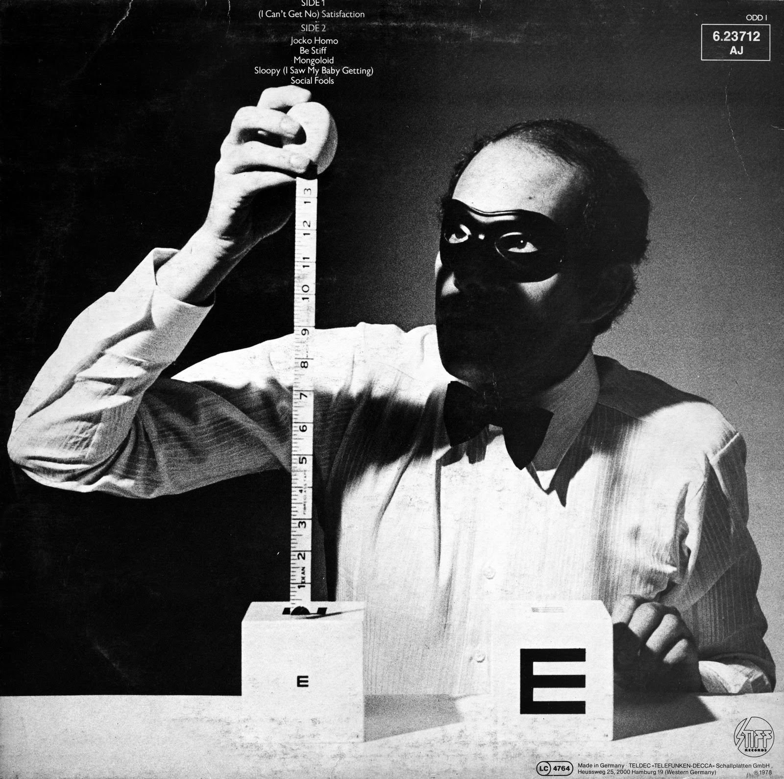 The Mangrove Delta Plan Collapsed: Devo - B Stiff [6-Song E.P.] (1978)