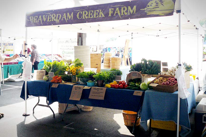 Beaverdam Creek Farm: Farmer's Market Booth Re-design