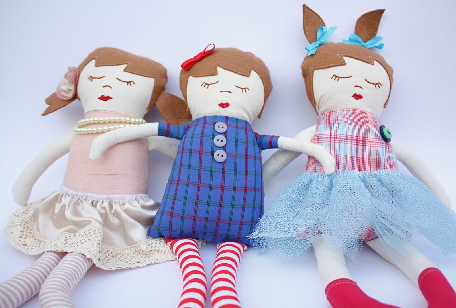At Second Street: Handmade Gifts- part 5- Black Apple dolls