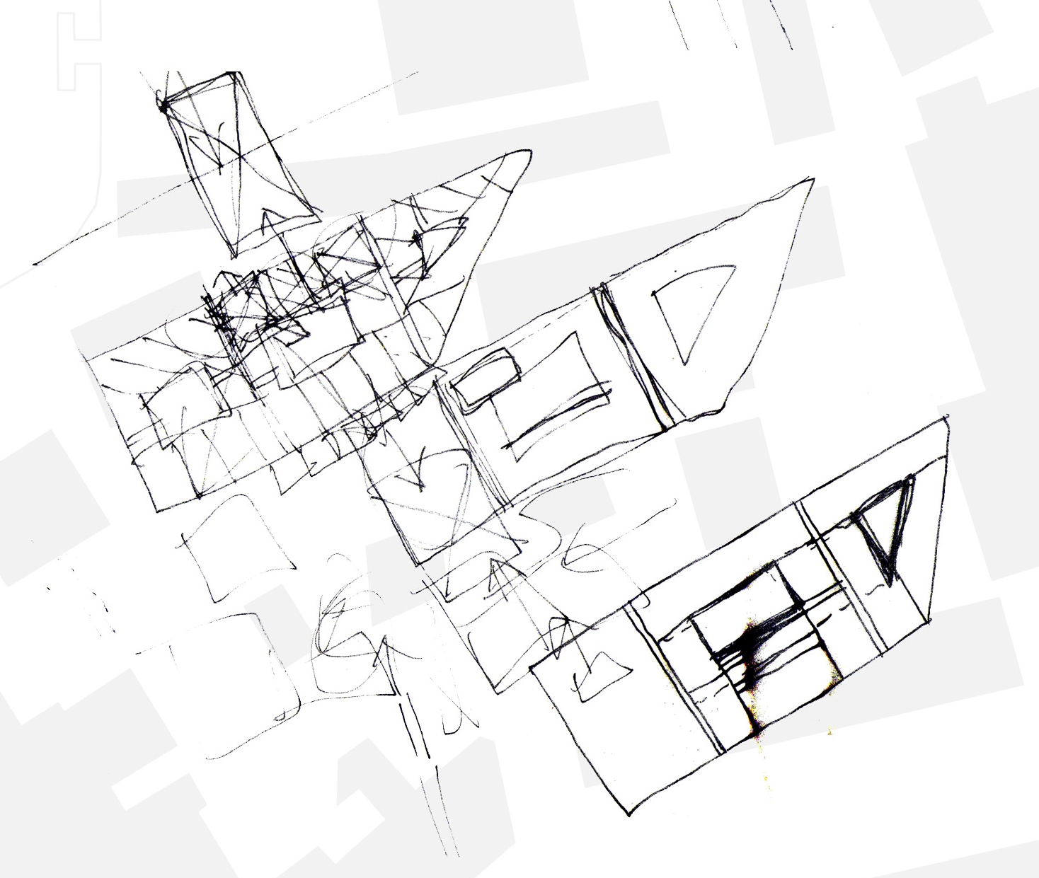 Alex Warren Architecture | Design Studio Work: Volumetric Studies Part 3
