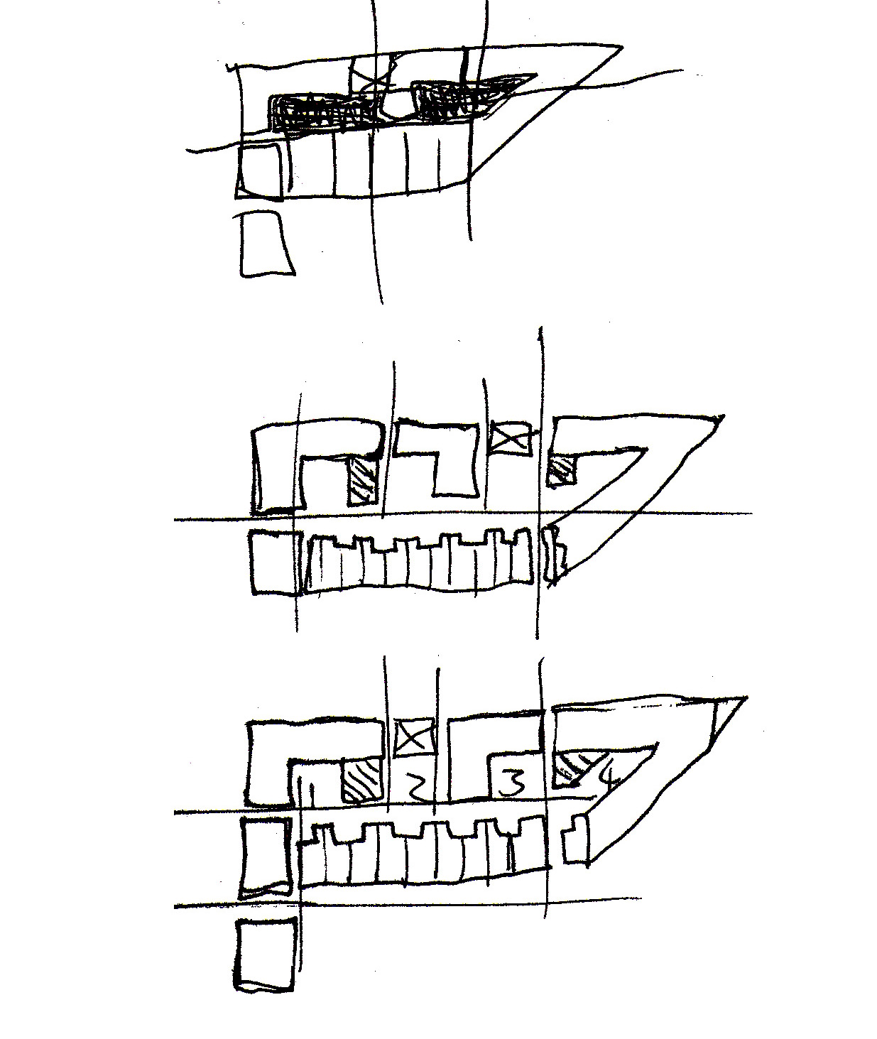Alex Warren Architecture | Design Studio Work: Volumetric Studies Part 3