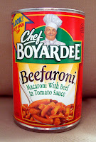 Instant Haute Meal: Chef Boyardee Beefaroni with Fresh Mozzarella and Basil