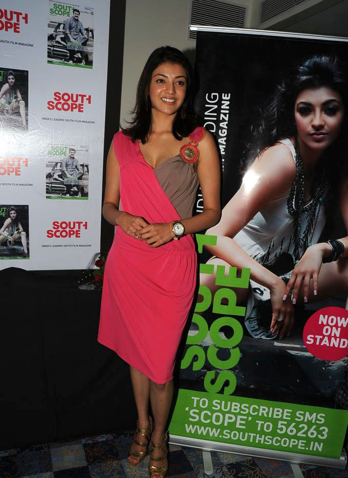 kajal agarwal launching south scope april edition