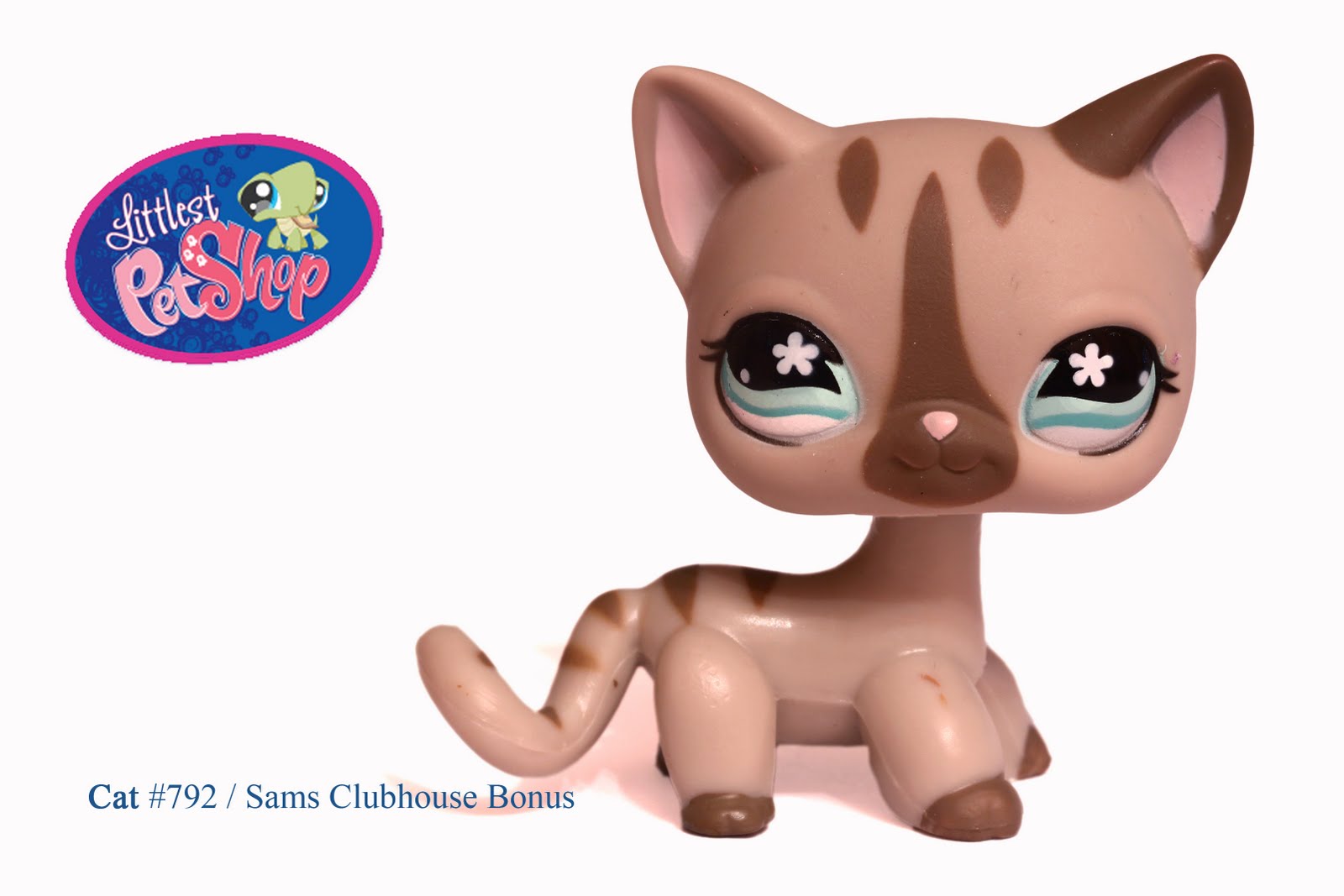 LPS LITTLEST PET SHOP Grey Striped Shorthair Cat/Kitten #792 VGC-EC ...
