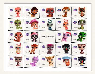 Nicole`s LPS blog - Littlest Pet Shop: Limited editions 1