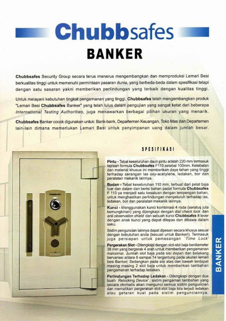 LEMARI BESI TAHAN API CHUBB: BRANKAS LEMARI BESI TAHAN API CHUBB