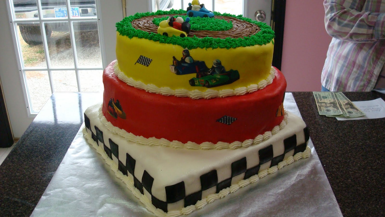 5 Times As Sweet Cakes: Go Kart Celebration Cake