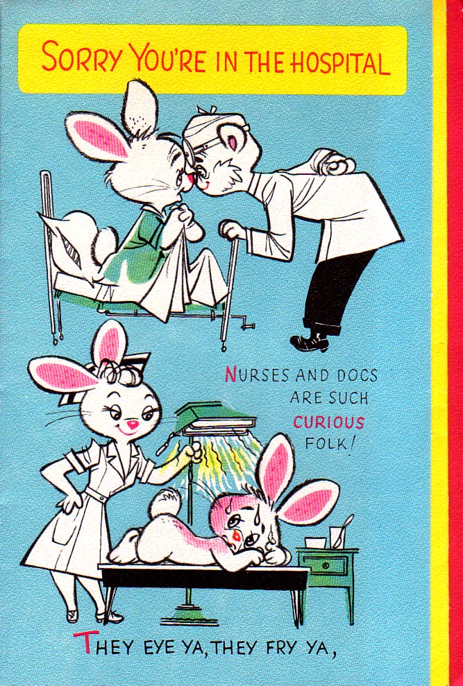 and everything else too: "Get Well" Card Art (Rabbit Edition)