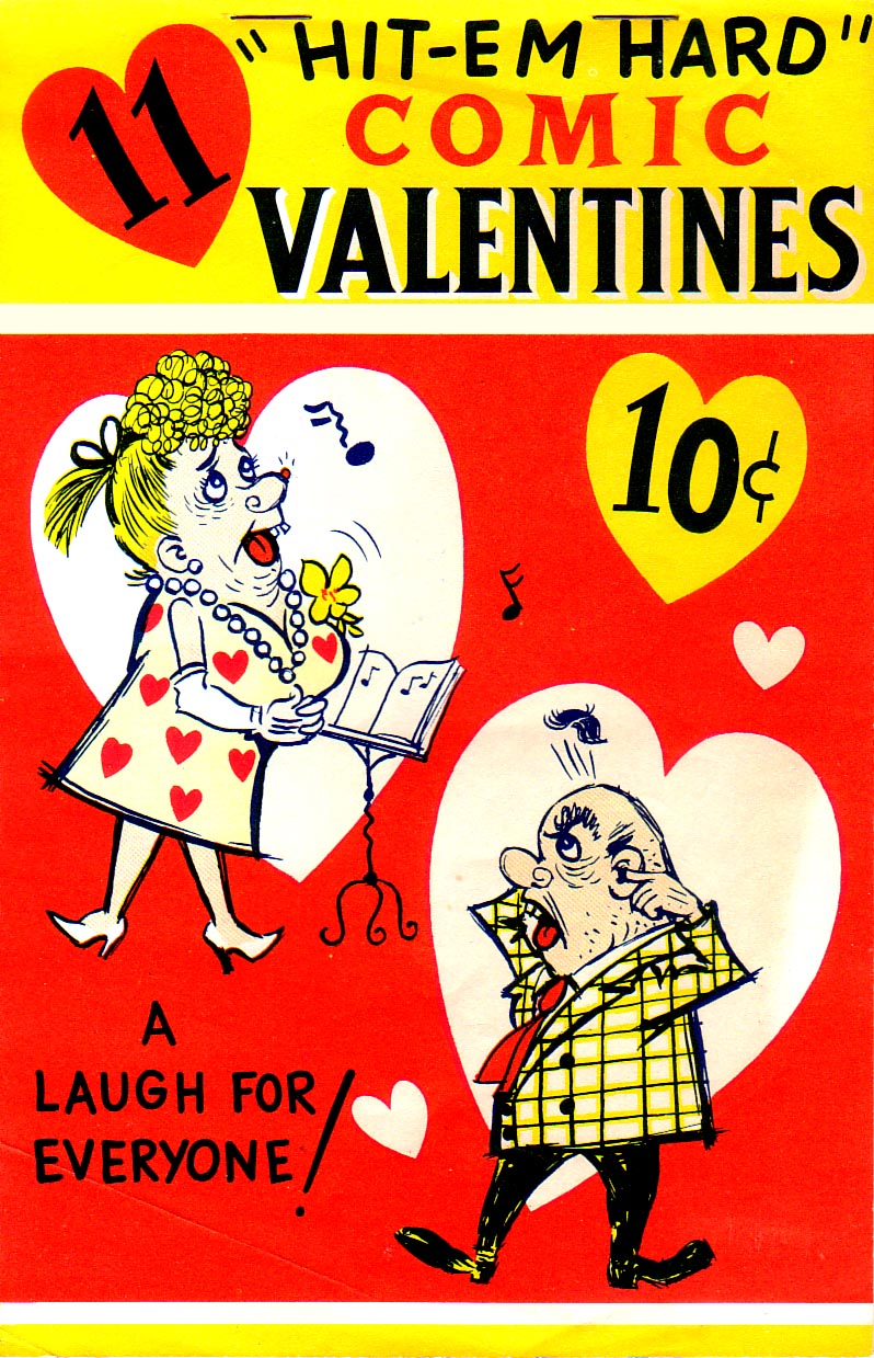 and everything else too: "Hit-Em Hard" Comic Valentines