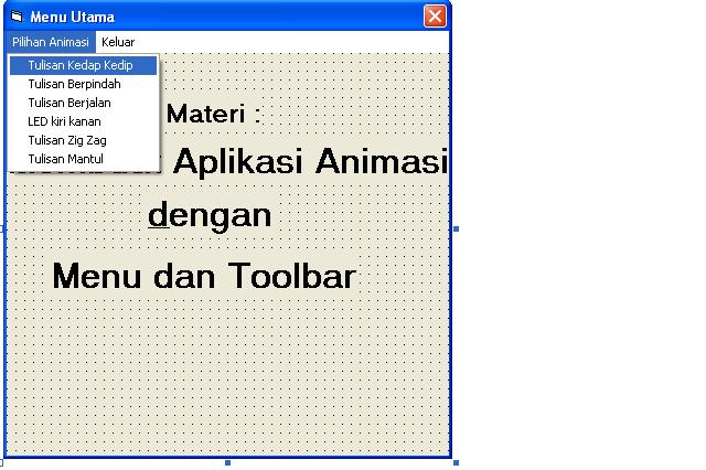 Blog Mahayadi: Membuat Menu dan Toolbar