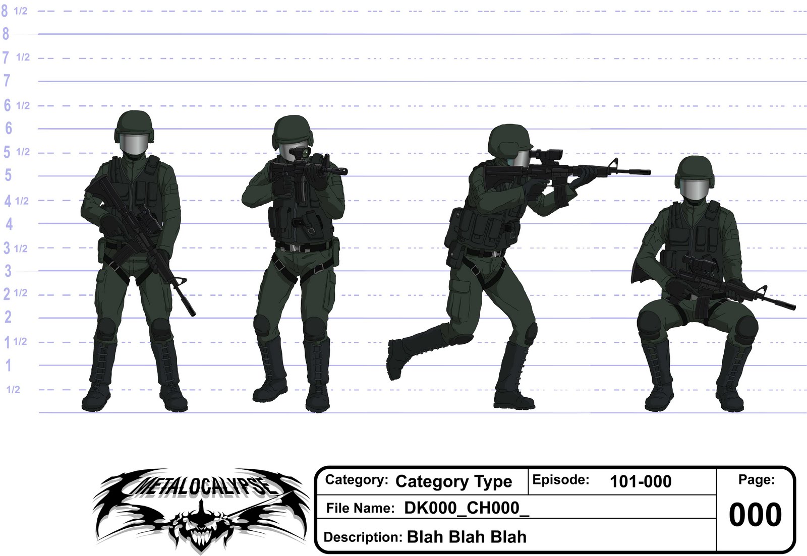 Rick Acosta: Color and cleanup on Metalocalypse