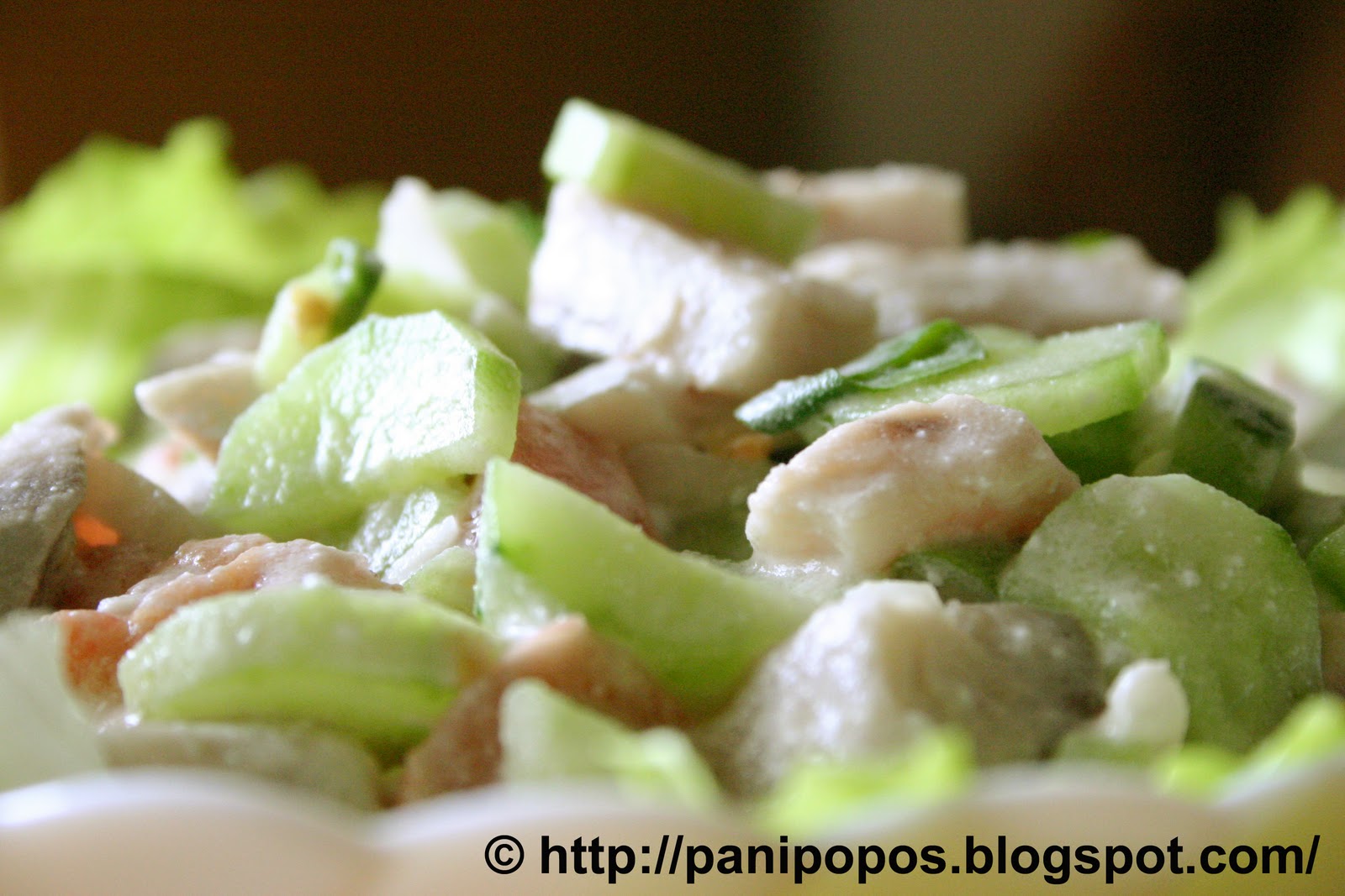 Samoa Food: Oka I'a - Fish Salad