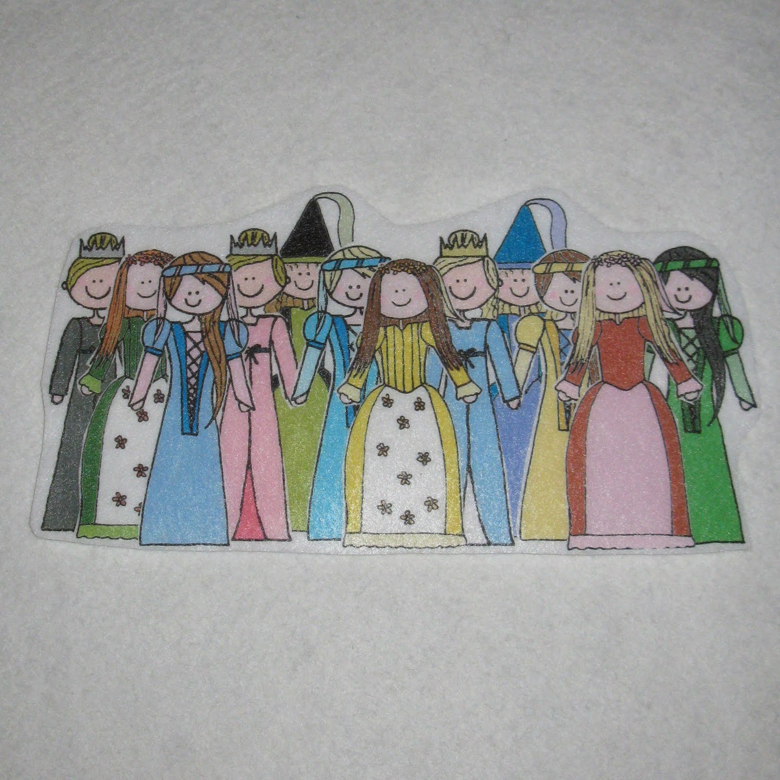 Rising Moon Adventures: Twelve Dancing Princesses Flannel Board Story