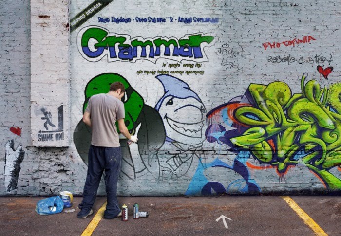 Feby Banget: graffiti street art