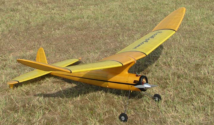 The Building Board: Final Test Flight of the Comet Sailplane