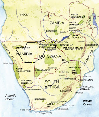 Nebraska to Namibia: from Sandhills to sand dunes: Trip to Caprivi and ...