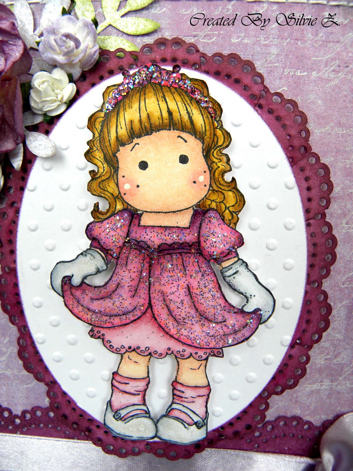 Created-By-Silvie-Z.: Princess Tilda - Wishing you Happy Birthday