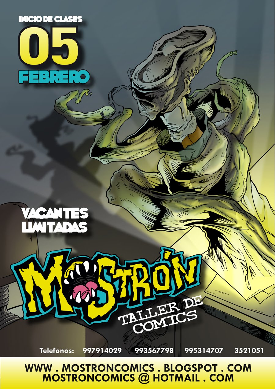 MOSTRON comics