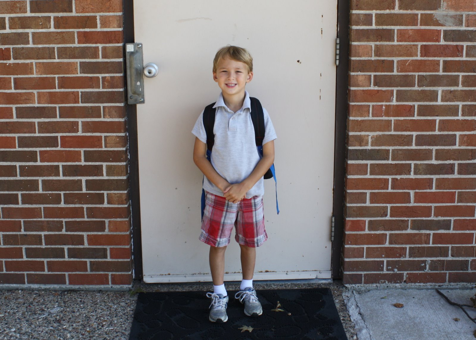 Life With Three Boys..............: Aiden's First Day of School