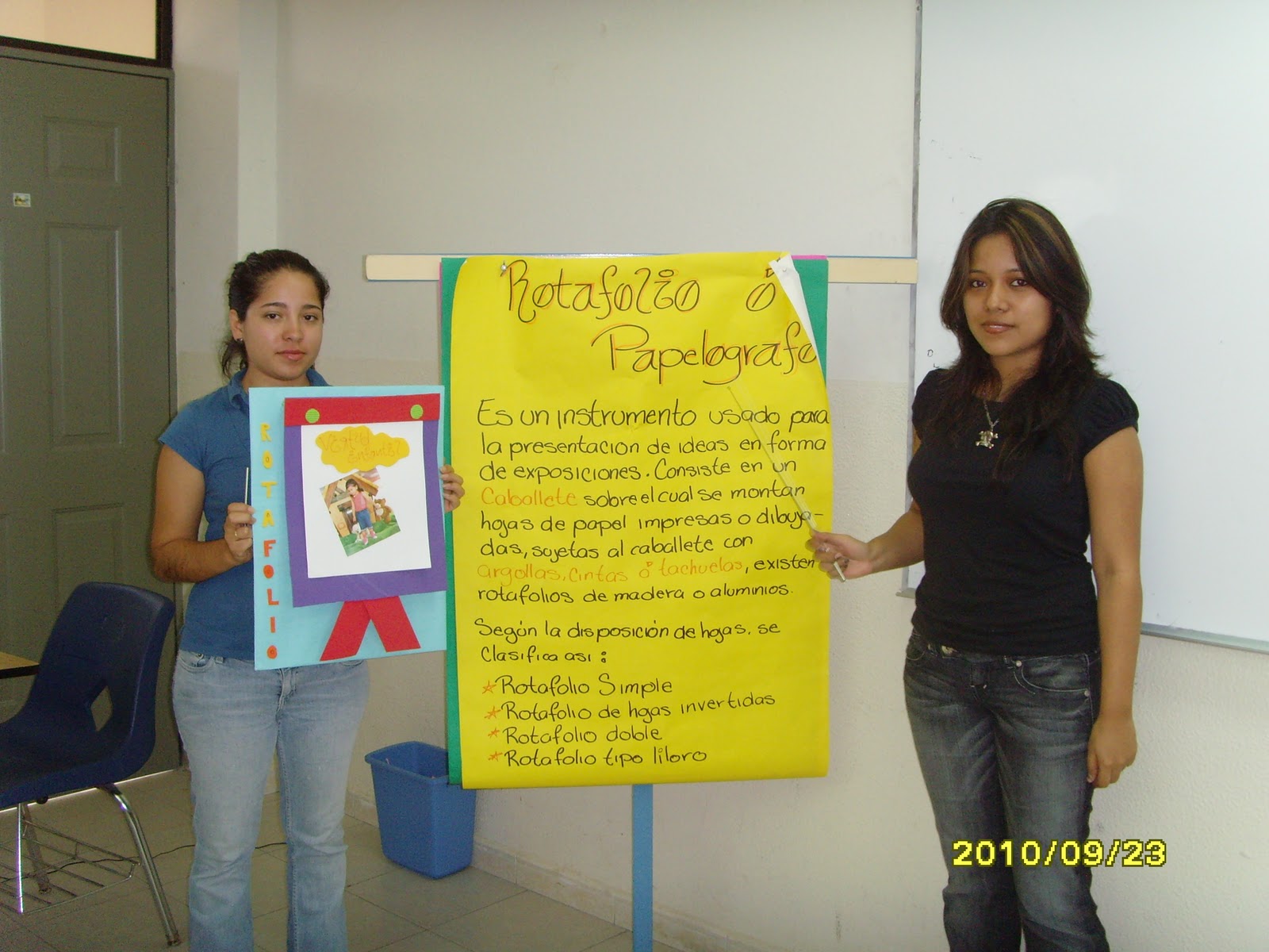 TECNOLOGÍA EDUCATIVA: EXPOSICIÓN "ROTAFOLIO"