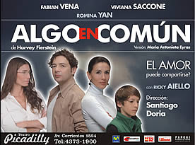 Blog del TEATRO en Argentina: SE ESTRENO "ALGO EN COMUN"