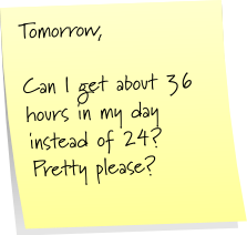 Post It Note Tuesday - CrystalandComp.com