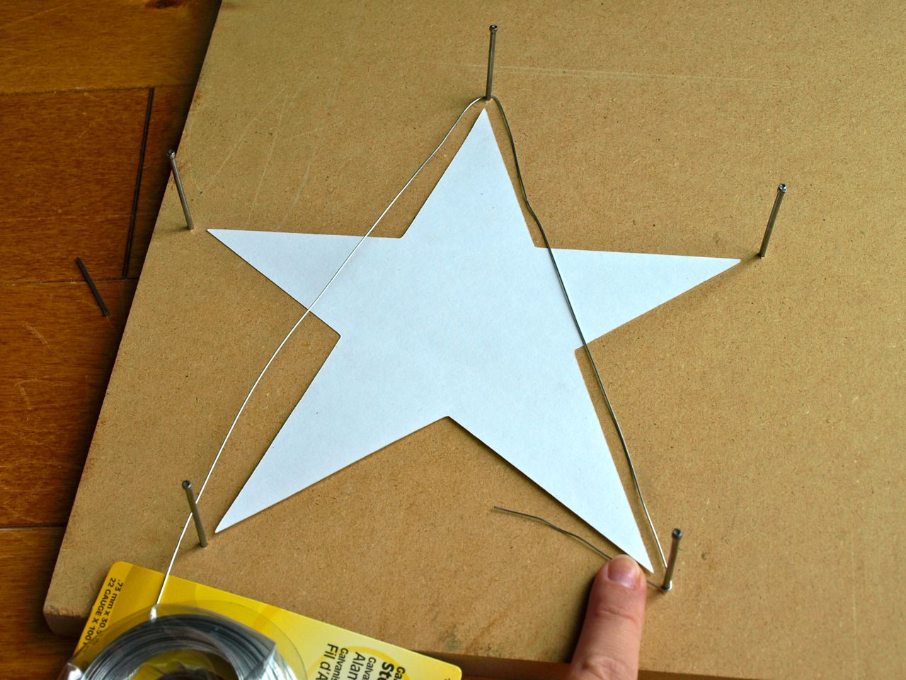 oh write!: Star Wreath Tutorial