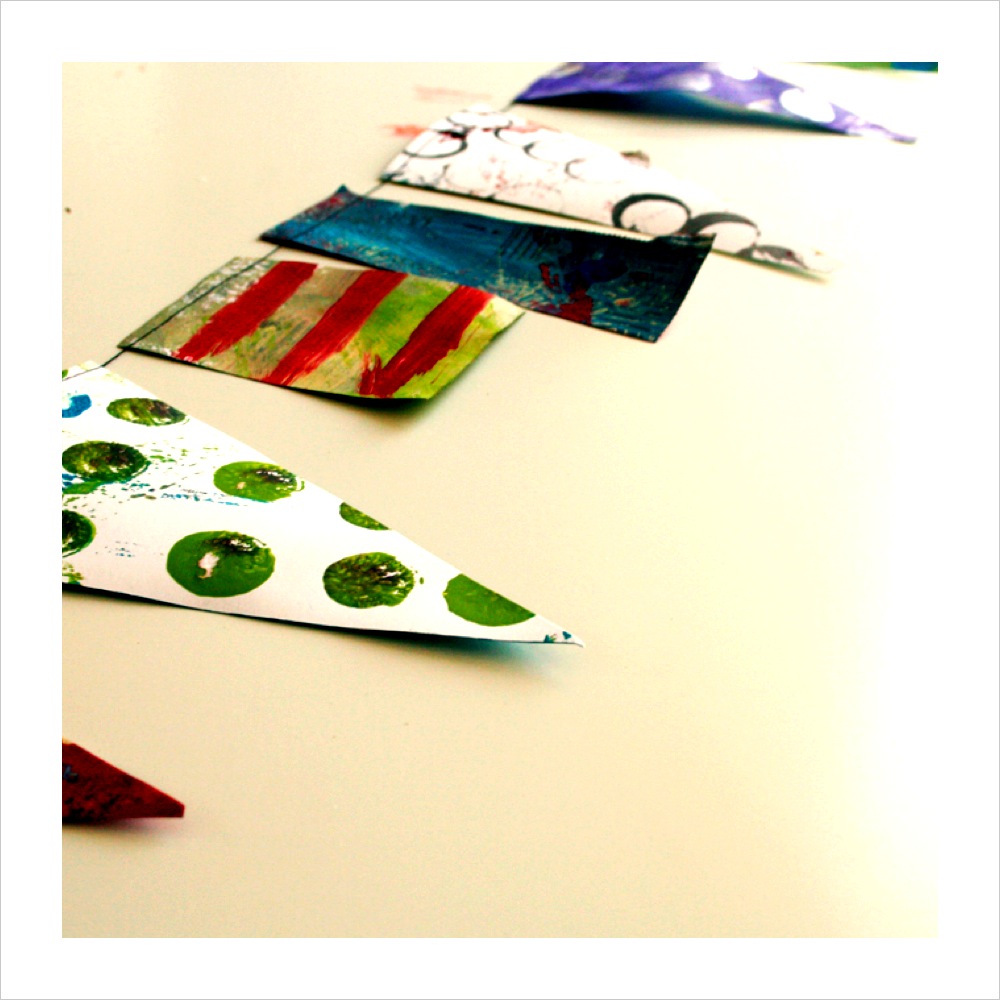 alisaburke: Recycled Bunting Flags