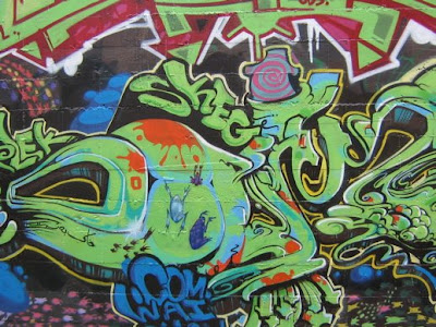 Amazing Green Graffiti | Graffiti Kingdom
