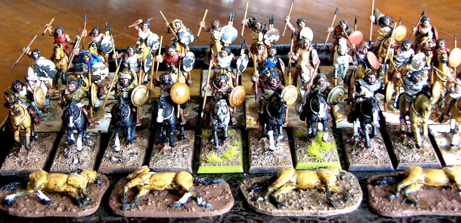 The BigRedBatCave: Numidian Cavalry ready for basing