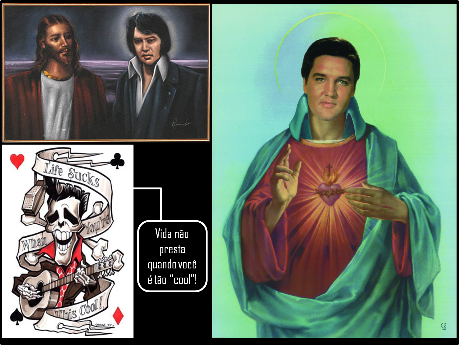 bem além da moda: God! Elvis