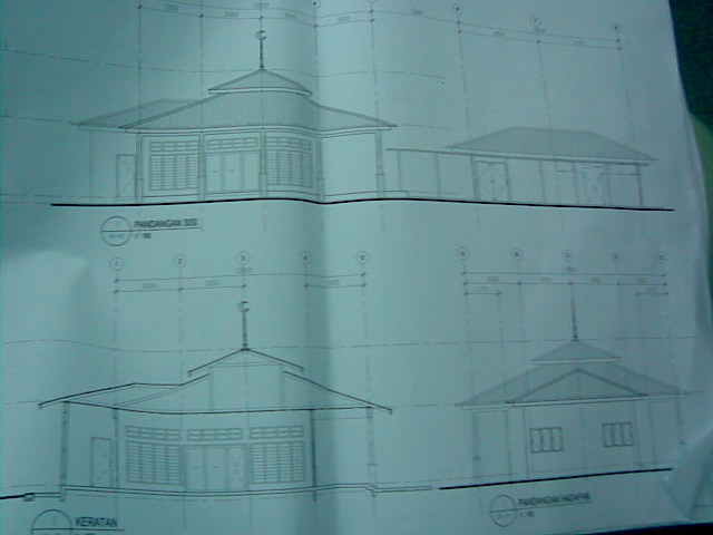 SAUJANA RAWANG: Pelan Pembinaan Surau Taman Saujana Rawang.