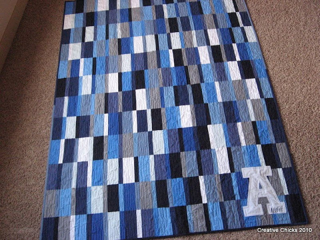 Quilt Story: Creative Chicks Collegiate Quilt