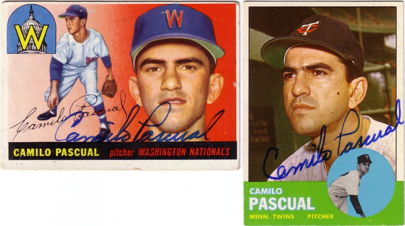 Signed DC: Camilo Pascual