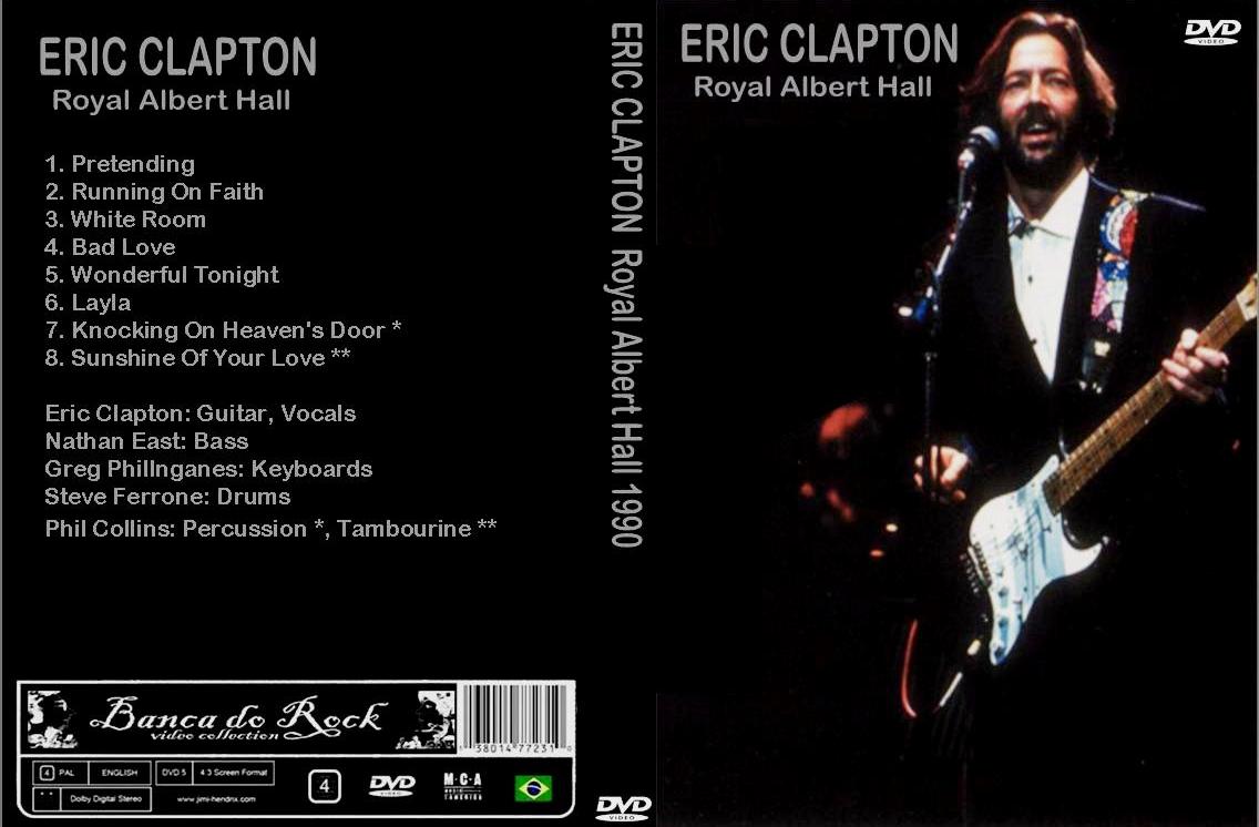 BANCA DO ROCK Rock Concert DVD: 842 - DVD ERIC CLAPTON 1990 - BOOTLEG