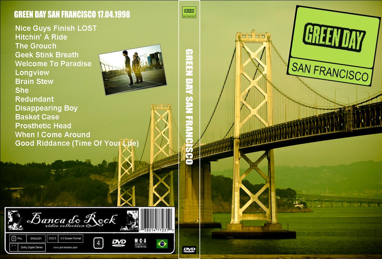 BANCA DO ROCK Rock Concert DVD: 892 - DVD GREEN DAY 1998 - BOOTLEG