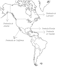 america: el relieve americano