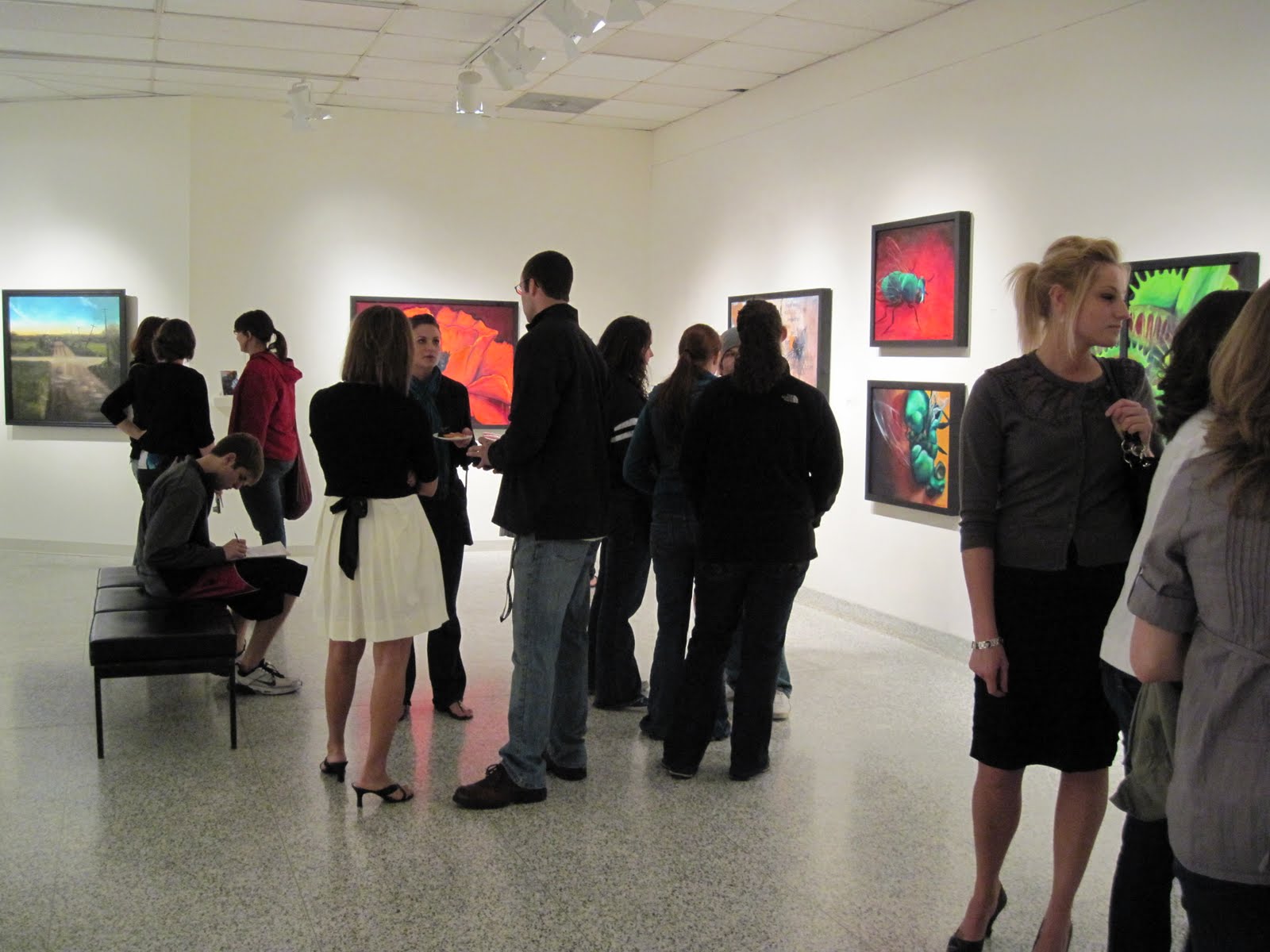 Coburn Gallery: Opening Reception Pics from Senior Art Exhibition II