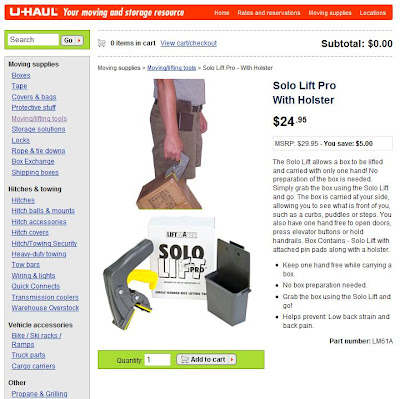 Lift Mates - Lift Boxes the Safe and Easy Way: Solo Lift Pro - Now ...