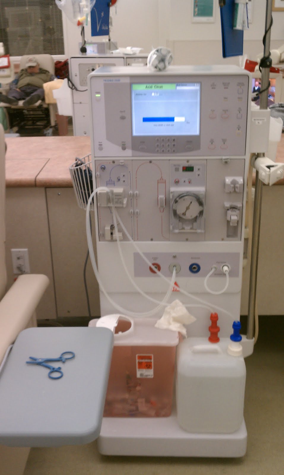 Christian's Kidney Camp: Dialysis Clinic Pictures